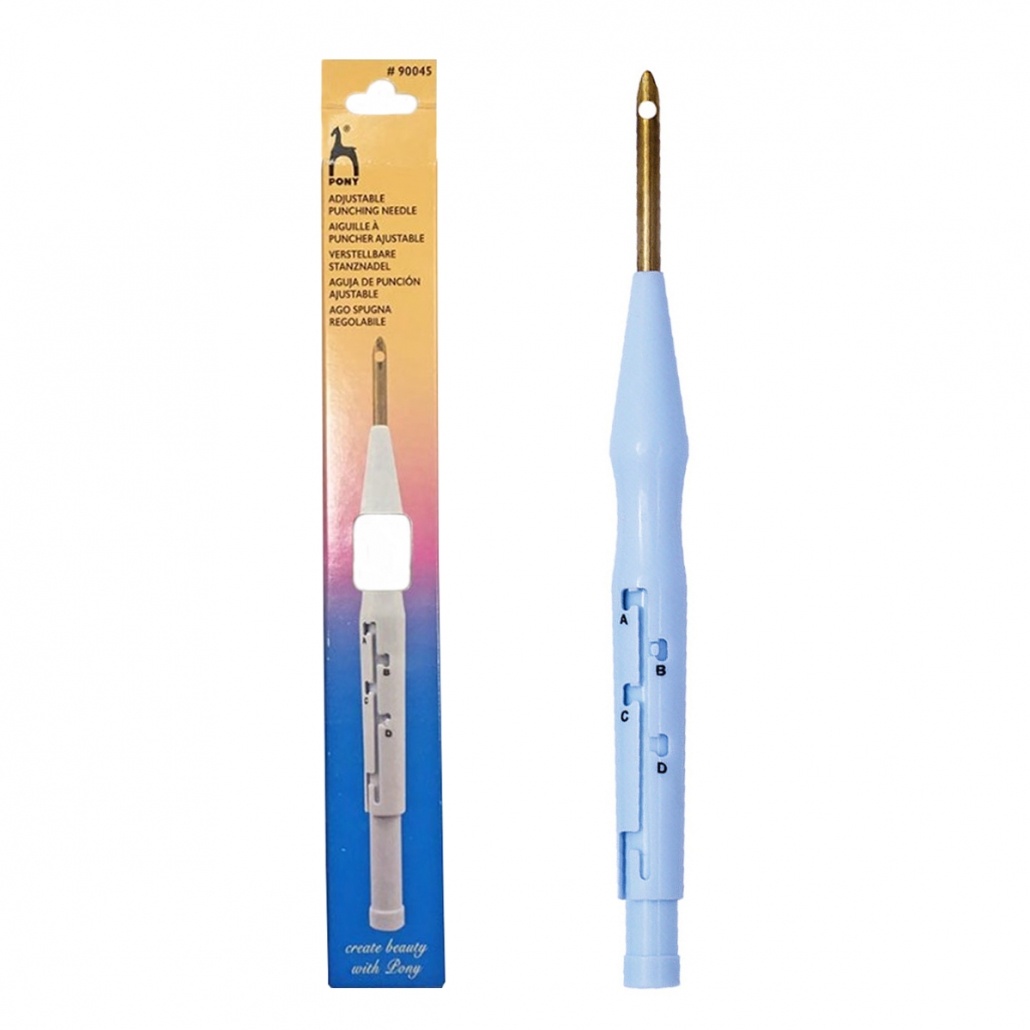 Aguja Punch needle Pony - Bordado ruso - Aguja mágica - Hilalia.es