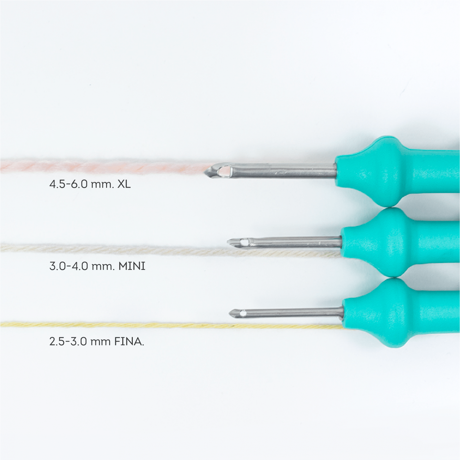 Aguja Punch needle - Bordado ruso - Aguja mágica FINA - Hilalia.es