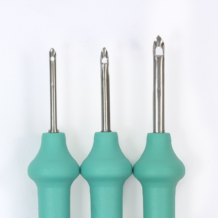 Aguja Punch needle - Bordado ruso - Aguja mágica FINA - Hilalia.es